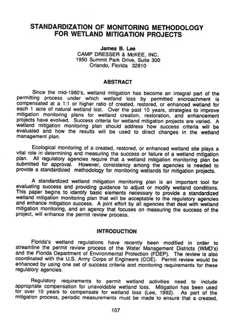 Mitigation Monitoring Pdf