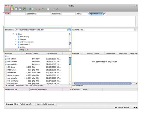 Using Ftp File Transfer Protocol Efrog Digital Design