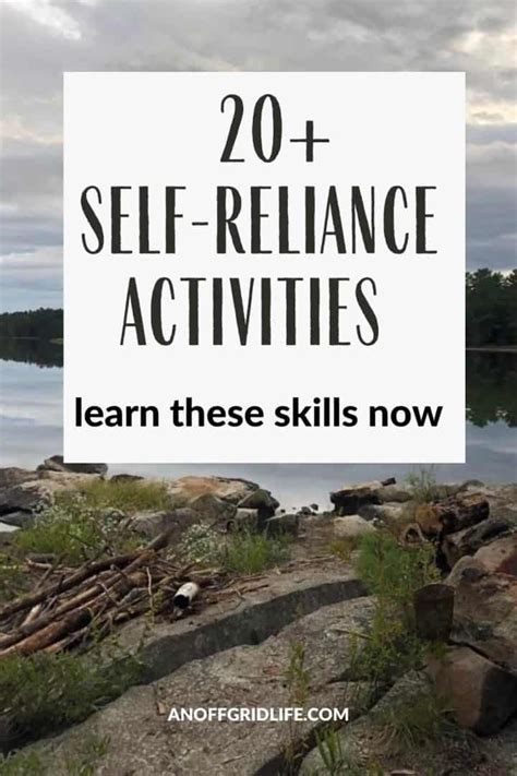 Self Reliance Artofit