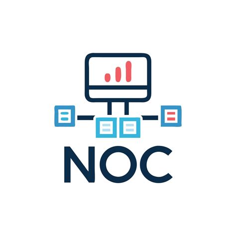 Network Operations Center Topology With Data Processing Nodes Illustration 65411573 Vector Art