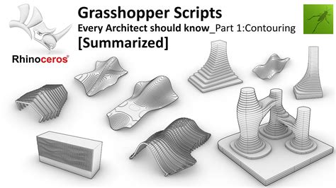 Grasshopper Scripts Every Architect Should Knowpart 1 Contouring
