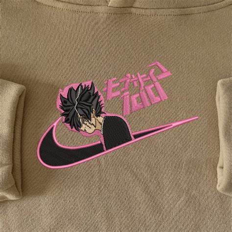 Mob Psycho Embroidered Hoodie Neko In The Box