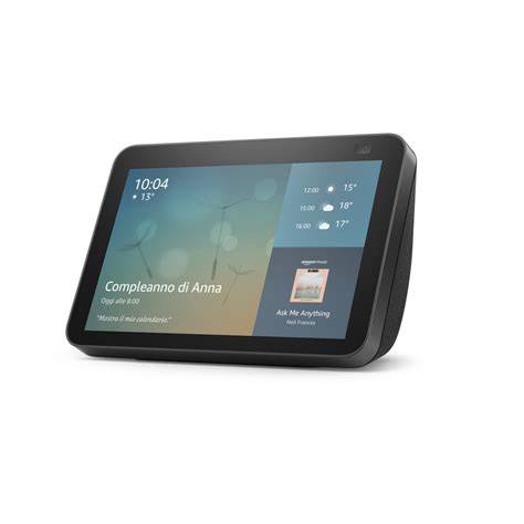 Amazon Echo Show 8 Gen 2 Asistente De Voz 8 Hd Alámbrico Negro