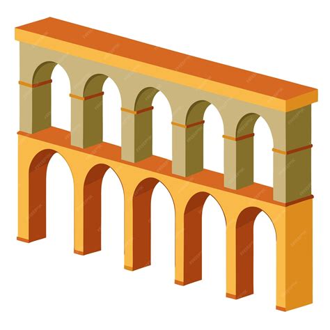 Roman Aqueduct Clipart Vector Art And Illustration Premium Ai Generated Vector