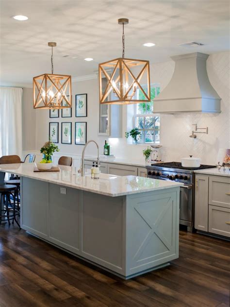 Lighting Kitchen Island