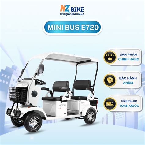 Xe điện 4 Bánh Mini Bus E720 Phiên Bản 2025 Mới Nhất động Cơ 2000w 2 Phong Cách Lái Shopee