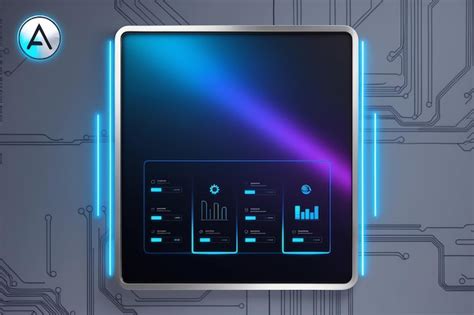 Minimalist Admin Dashboard Design Premium Ai Generated Image