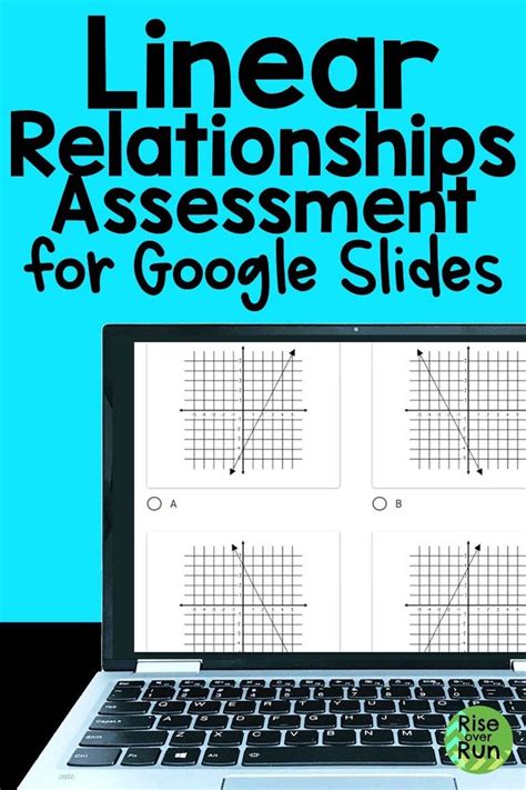 Graphing Linear Relationships Test For Google Forms Distance Learning Linear Relationships