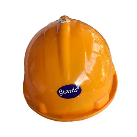 Yellow Safety Helmet Frp Material Open Face Design Various Sizes Colors Available