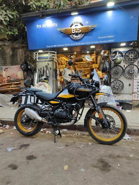 Saddle Stay For Himalayan 450 Stainless Steel Rustfree Product Black