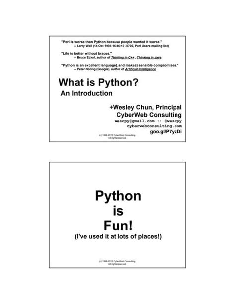 What Is Python Pdf
