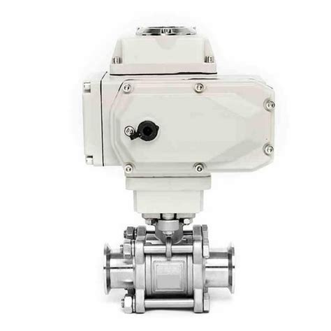 Motorized Ball Valves 2 Way High Platform Electric Ball Valve Stainless