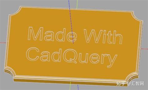 33个cadquery代码建模示例 知乎