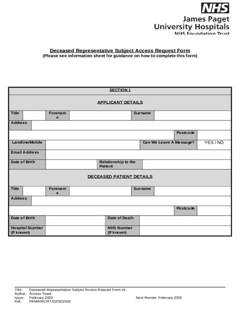 Subject Access Request Sars Doc Template Pdffiller