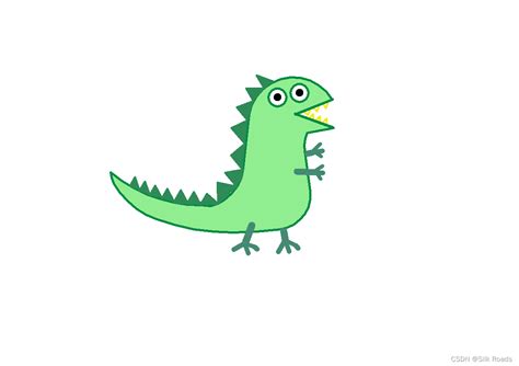 python画乔治的玩具恐龙 用python画小恐龙 csdn博客