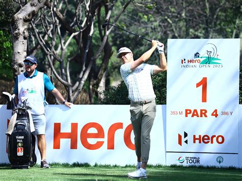 Hero Indian Open Yannik Paul Scorches Black Knight Layout On Day 1 As