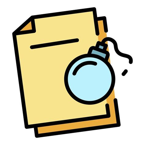 Premium Vector Bomb Hacking Icon Outline Bomb Hacking Vector Icon