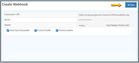 Configure Webhook Event Subscriptions In O2vend