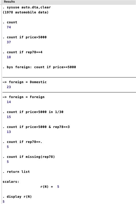 how to count the number of observations in stata the data hall