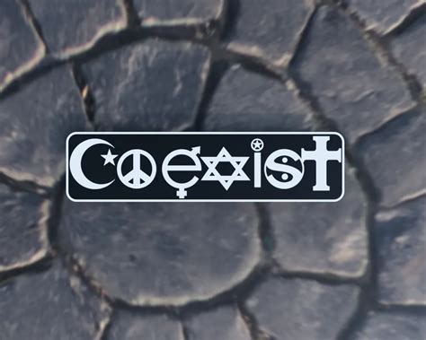 Coexist Fridge Magnet By Additivinvent Makerworld Download Free 3d Models