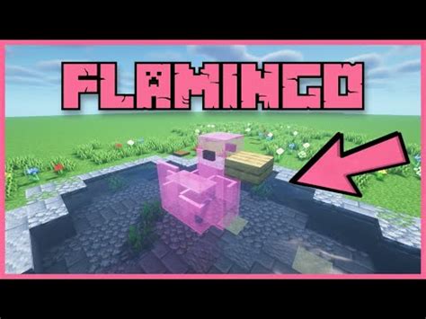 Minecraft 117 Awesome Flamingo Build Youtube