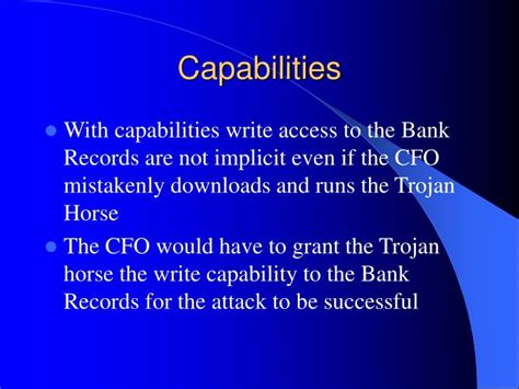 Ppt Capability Based Security Powerpoint Presentation Id 3009393