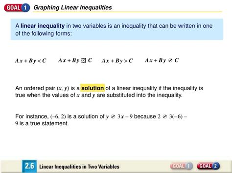 PPT Graphing Linear Inequalities Steps And Examples PowerPoint Presentation ID 9096072