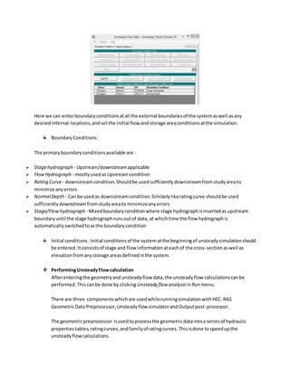 Training Hydraulic Flood Modelling DOCX