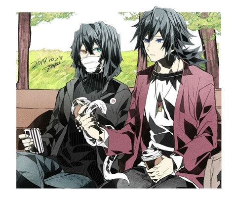 23 Obanai X Giyuu Ideas To Save Today Dragon Slayer Slayer Anime