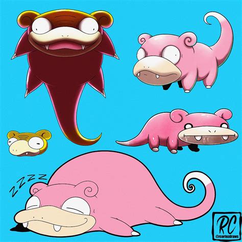 [oc] I Doodled Slowpoke To Bless Your Feed Today R Pokemon