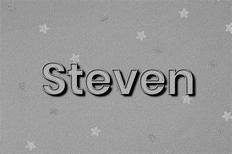 Name Steven Images Free Photos Png Stickers Wallpapers