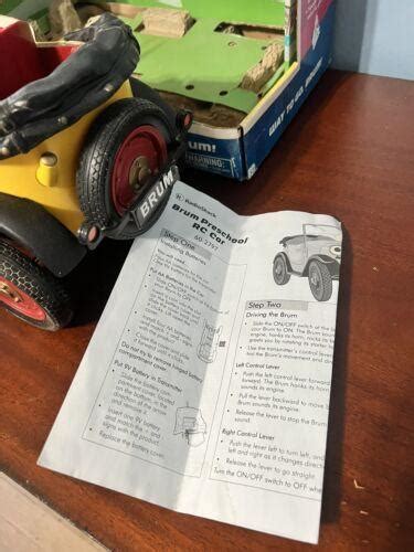Vintage Brum Radio Rc Control Car Radioshack No Remote Untested See Description 3941393490