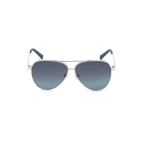 قم بشراء Timberland Men Sunglass Tb9188 Pilot Nickeltin Online At Best