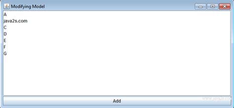 Java Tutorial Remove Element From Jlist Through Defaultlistmodel In Java