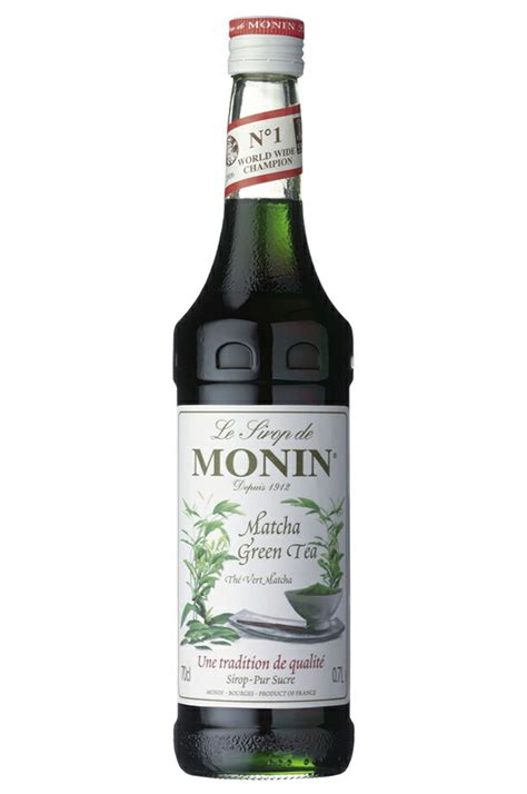 【楽天市場】モナン 抹茶（グリーンティー） シロップ 700ml Monin：酒類の総合専門店 フェリシティー