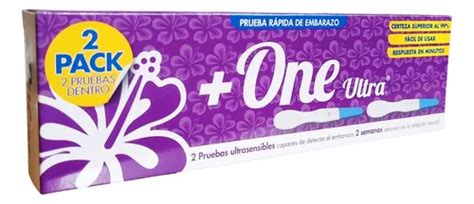 Prueba De Embarazo One Ultra 2 Pzas Dkt De México