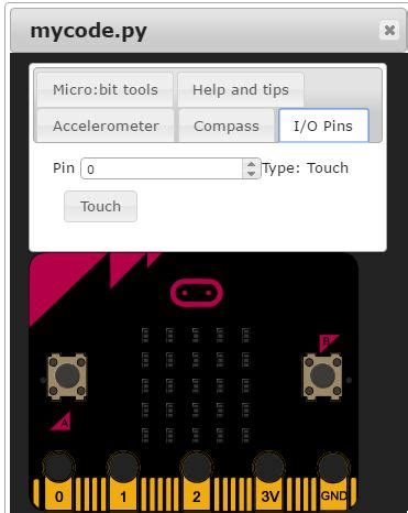 Python Microbit Basics Buttons And Touch Pins