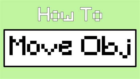 How To Move Objects In The Scene Unity3d Youtube