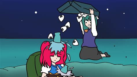 [spongebob X Touhou] Overtime Youtube