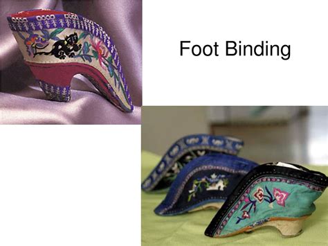 Foot Binding Process And Procedure At Nicholas Michael Blog