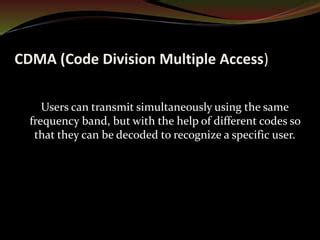 Multiple Access Technique Pptx