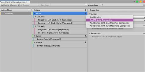 How To Reproduce The Standard Input GetAxis Horizontal In The New Input System Unity