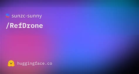 Sunzc Sunny Refdrone · Datasets At Hugging Face
