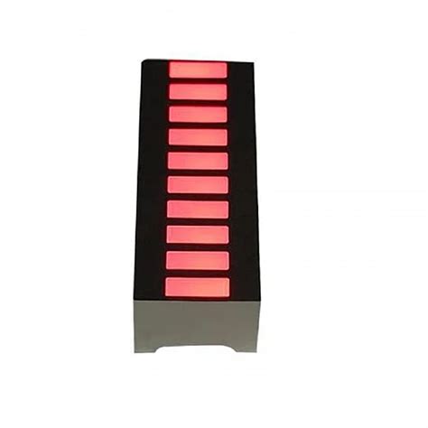 10 Segment Led Bar Graph Display Red