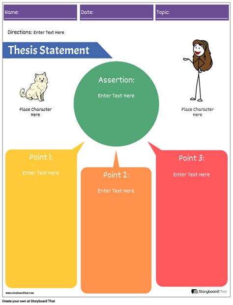 Free Writing A Thesis Statement Worksheet Download Free Writing A