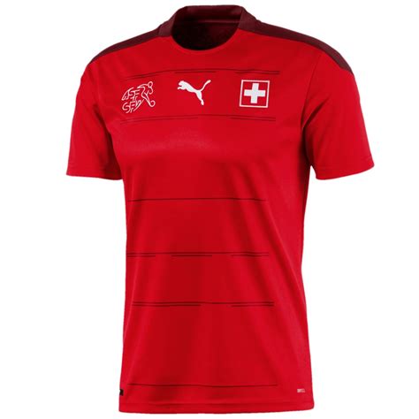 Switzerland National Team Home Soccer Jersey 202021 Puma