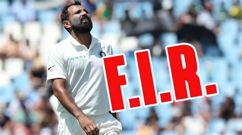 Sex Scandal Fir Against Indian Fast Bowler Mohammed Shami Hasin