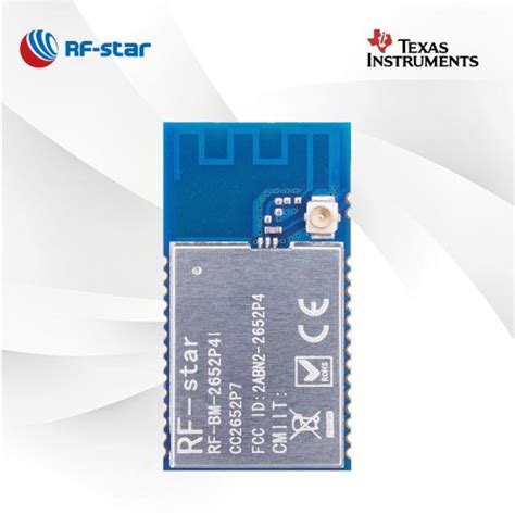 Rf Bm 2652p4i Cc2652p7 Module With Pa Integrated And Ipex Connector