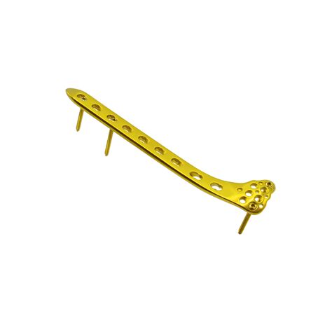 Orthopedic Titanium Implants Proximal Lateral Tibial Locking Plate For