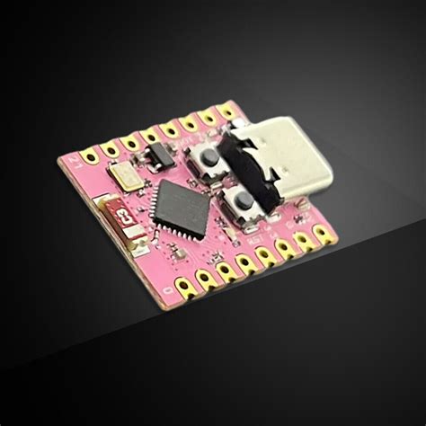 ESP32 C3 Dev Board 3 3 6V Power Supply ESP32 SuperMini Low Power Pink